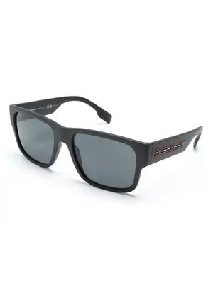 Burberry Logo-embossed Square-frame Sunglasses