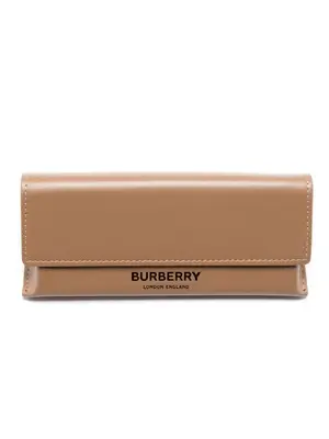 Burberry Logo-embossed Square-frame Sunglasses