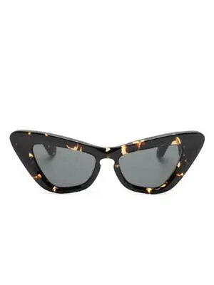 Burberry Tortoiseshell Cat-eye Sunglasses - Brown