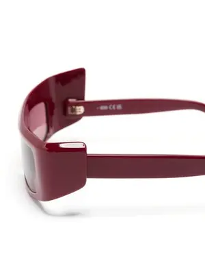 Gcds Wraparound-frame Sunglasses