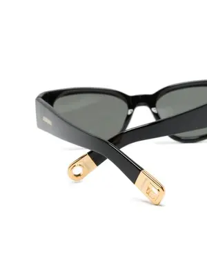 Jacquemus Les Lunettes Gala Sunglasses - Black