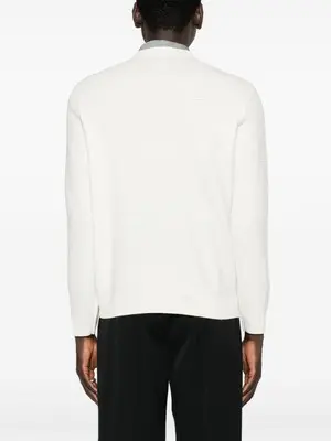 Emporio Armani Crew-neck Virgin Wool Jumper