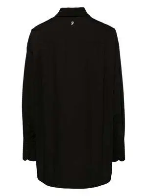 DONDUP Long-sleeve Cotton Shirt - Black