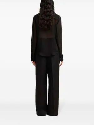 AMI Paris Acot Silk Blouse