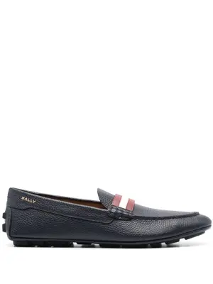 Bally Textured Loafers