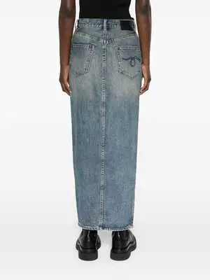 R13 Devon Mid-rise Maxi Skirt