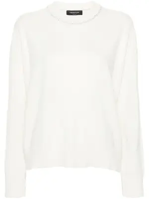 Fabiana Filippi Sequin-detailing Jumper