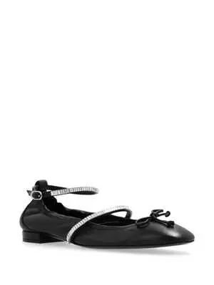 STUART WEITZMAN Stefanie Ballerina Shoes - Black