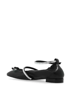 STUART WEITZMAN Stefanie Ballerina Shoes - Black