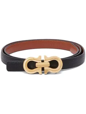 FERRAGAMO Gancini Leather Belt