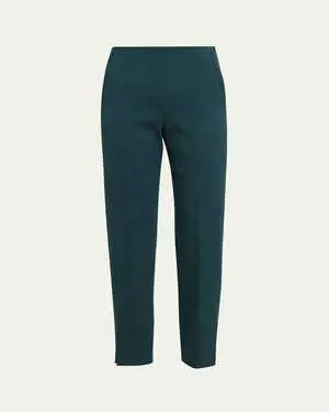 Giorgio Armani Slim-leg Stretch Wool Trousers