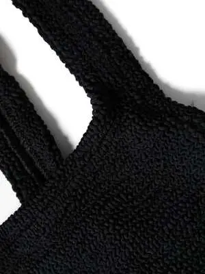 Hunza G Xandra Crinkle-effect Bikini - Black