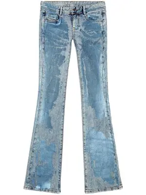 Diesel® 1969 D-Ebbey 0ajeu Flare Jeans In Blue - 30% Off