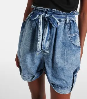 MARANT ETOILE Pierine Denim Shorts