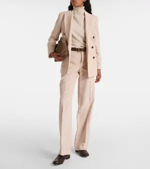 Brunello Cucinelli Double-breasted Blazer - Beige