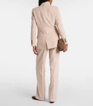 Brunello Cucinelli Double-breasted Blazer - Beige