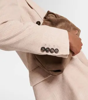 Brunello Cucinelli Double-breasted Blazer - Beige