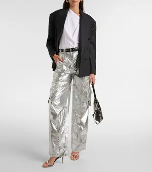 Isabel Marant Étoile Divina Wide-leg Cargo Jeans