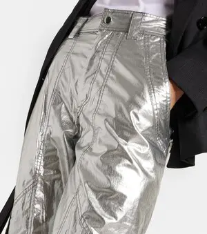 Isabel Marant Étoile Divina Wide-leg Cargo Jeans
