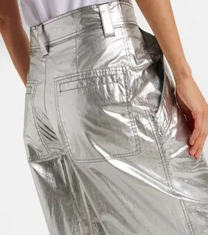 Isabel Marant Étoile Divina Wide-leg Cargo Jeans
