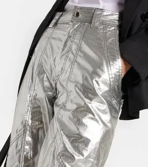 Isabel Marant Étoile Divina Wide-leg Cargo Jeans