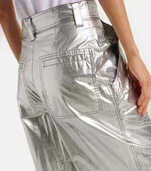 Isabel Marant Étoile Divina Wide-leg Cargo Jeans