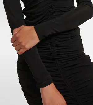 Isabel Marant Étoile Vandalia Jersey Top - Black