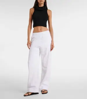 Alaïa Low-rise Straight Pants