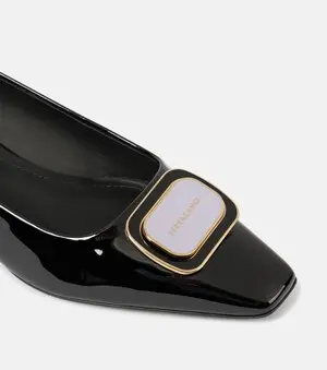 FERRAGAMO Venera Ballet Flats - Black