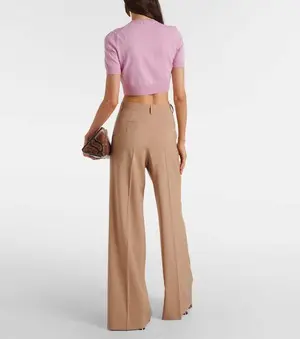 Sportmax Premier Knitted Crop Top