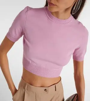 Sportmax Premier Knitted Crop Top