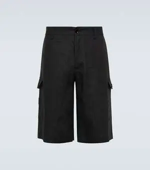 Dolce & Gabbana Linen Cargo Shorts