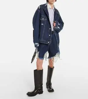 Acne Studios Distressed Denim Jacket