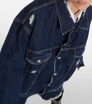 Acne Studios Distressed Denim Jacket