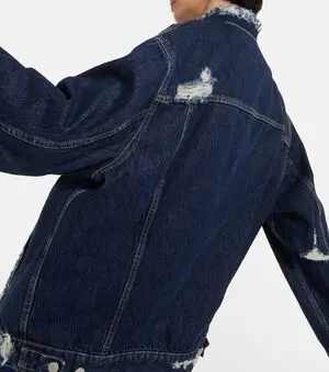 Acne Studios Distressed Denim Jacket