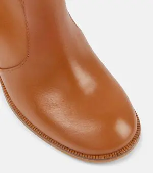 See By Chloé Ring 80 Leather Ankle Boots