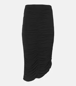 Isabel Marant Étoile Vicky Jersey Midi Skirt