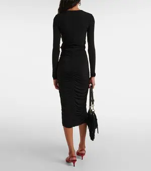 Isabel Marant Étoile Vicky Jersey Midi Skirt