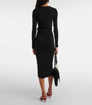 Isabel Marant Étoile Vicky Jersey Midi Skirt