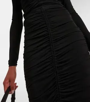 Isabel Marant Étoile Vicky Jersey Midi Skirt