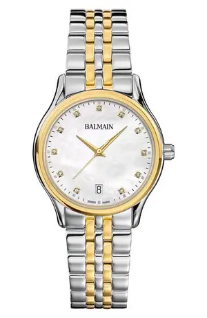 BALMAIN WATCHES Balmain Beleganza Diamond Bracelet Watch - Stainless Steel/yellow Gold