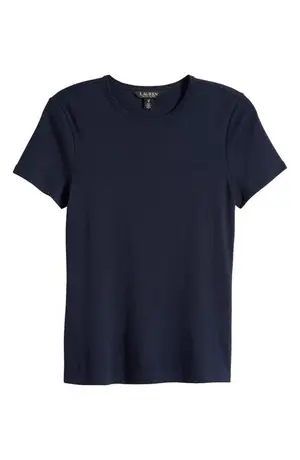 Ralph Lauren Cotton Blend T-shirt - Lauren Navy
