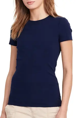 Ralph Lauren Cotton Blend T-shirt - Lauren Navy