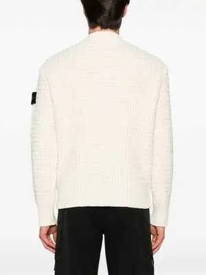 Stone Island Compass Badge 3d-knit Jumper