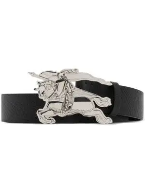 BURBERRY Burberry Equestrian Knight Leather Belt