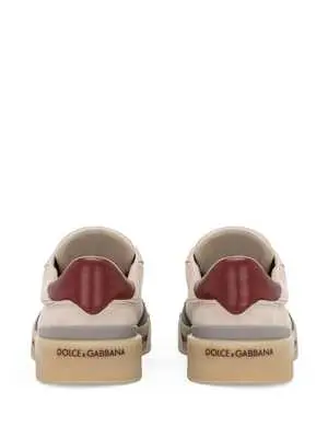 Dolce & Gabbana Roma Panelled Sneakers - Neutrals