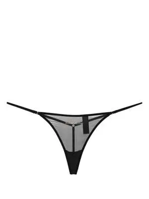 MAISON CLOSE Double Sens Thong - Black