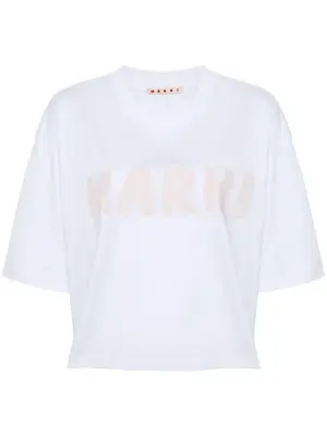 Marni Textured T-shirts For Women