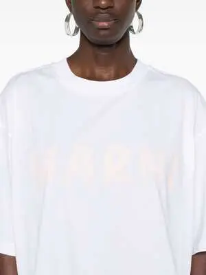 Marni Cropped Organic Cotton T-shirt