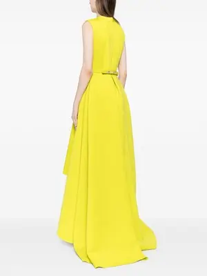 SAIID KOBEISY High-low Gown - Green